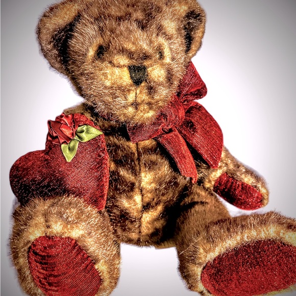 Dan Dee | Other | Valentines Day Teddy Bear Dan Dee Collectible | Poshmark
